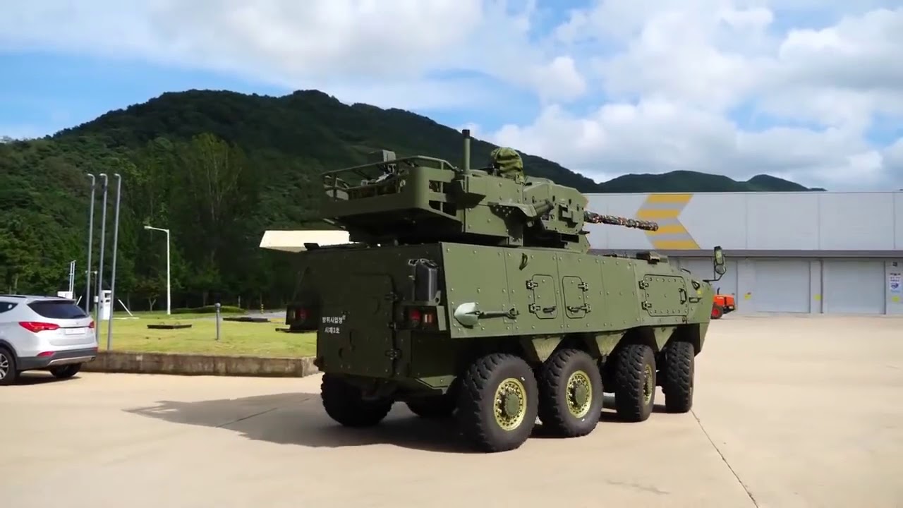 신형 30mm 차륜형 대공포 | Flak gun vehicle, Korean Army - YouTube