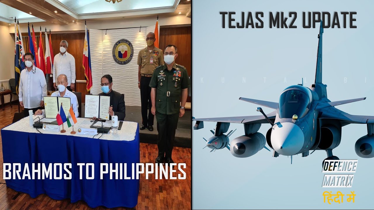 Brahmos to Philippines | Tejas Mk2 Update | ALH Mk3 Induction | हिंदी ...