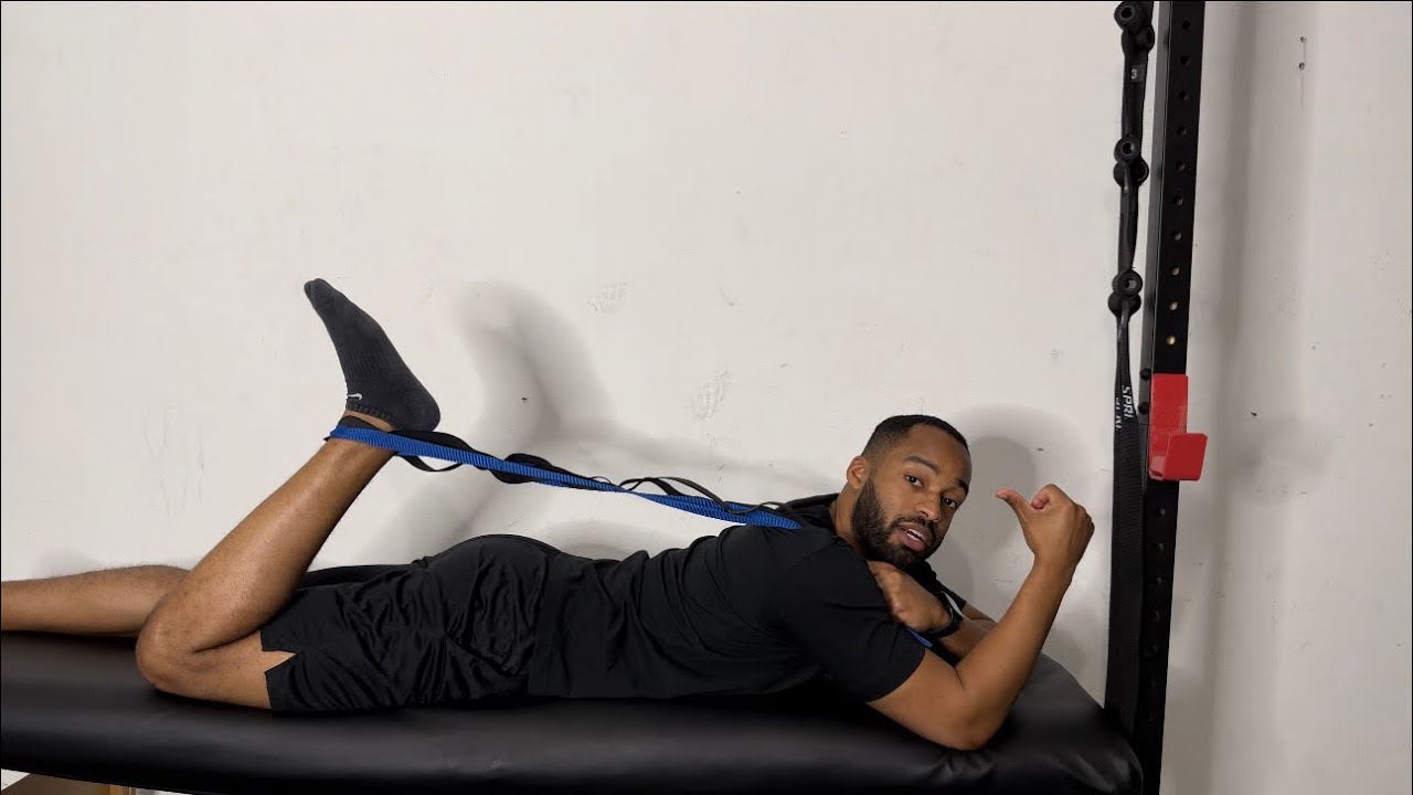 End Range Knee Flexion Contract Relax - YouTube