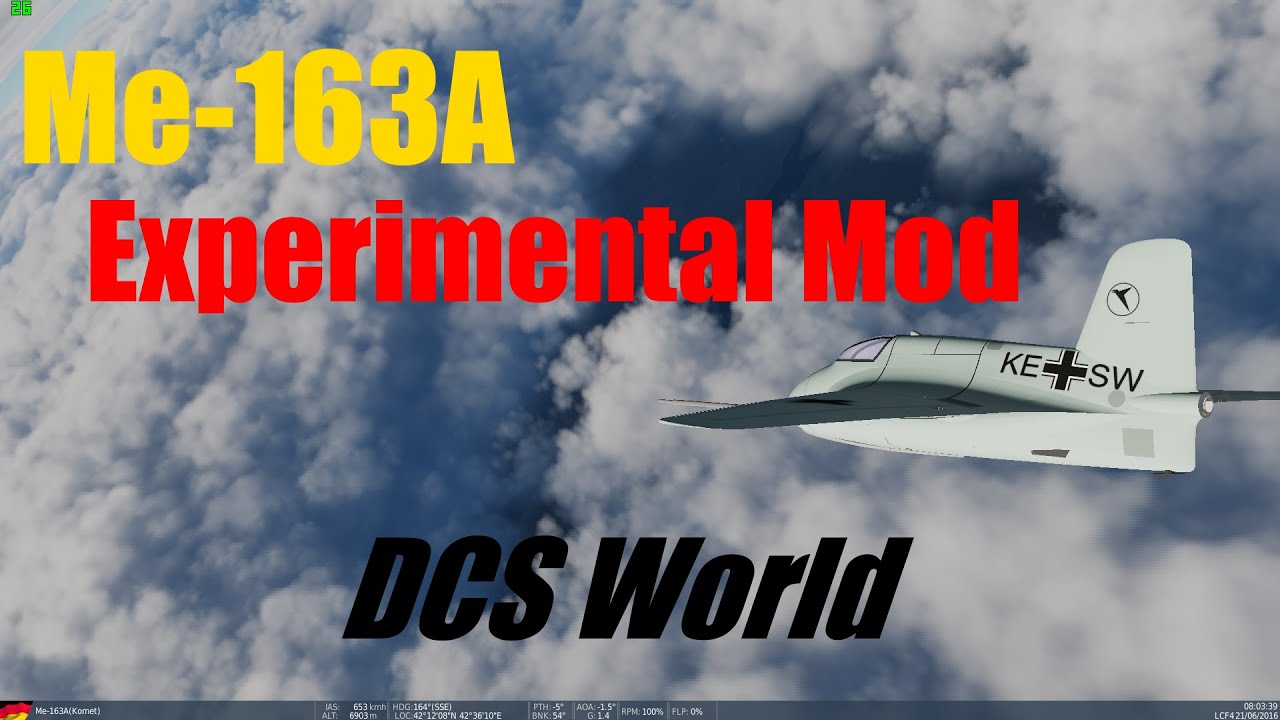 Me 163A Experimental Module for DCS - YouTube