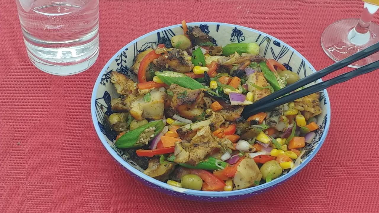 LAMBI EN SALADE /CREOLE/ HAÏTIENNE - YouTube