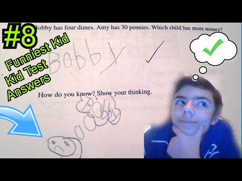 Funniest Kid Test Answers #8 - YouTube