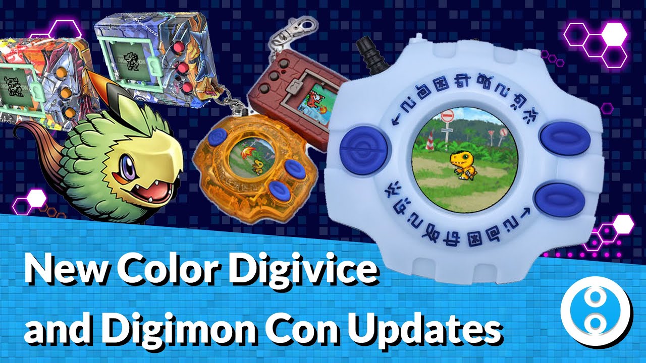 New Digivice Color Revealed and Other Digimon Con Updates - YouTube