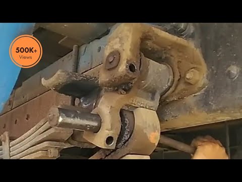Broken Hanger Shackle...Replace & Installation Process #mechanical ...