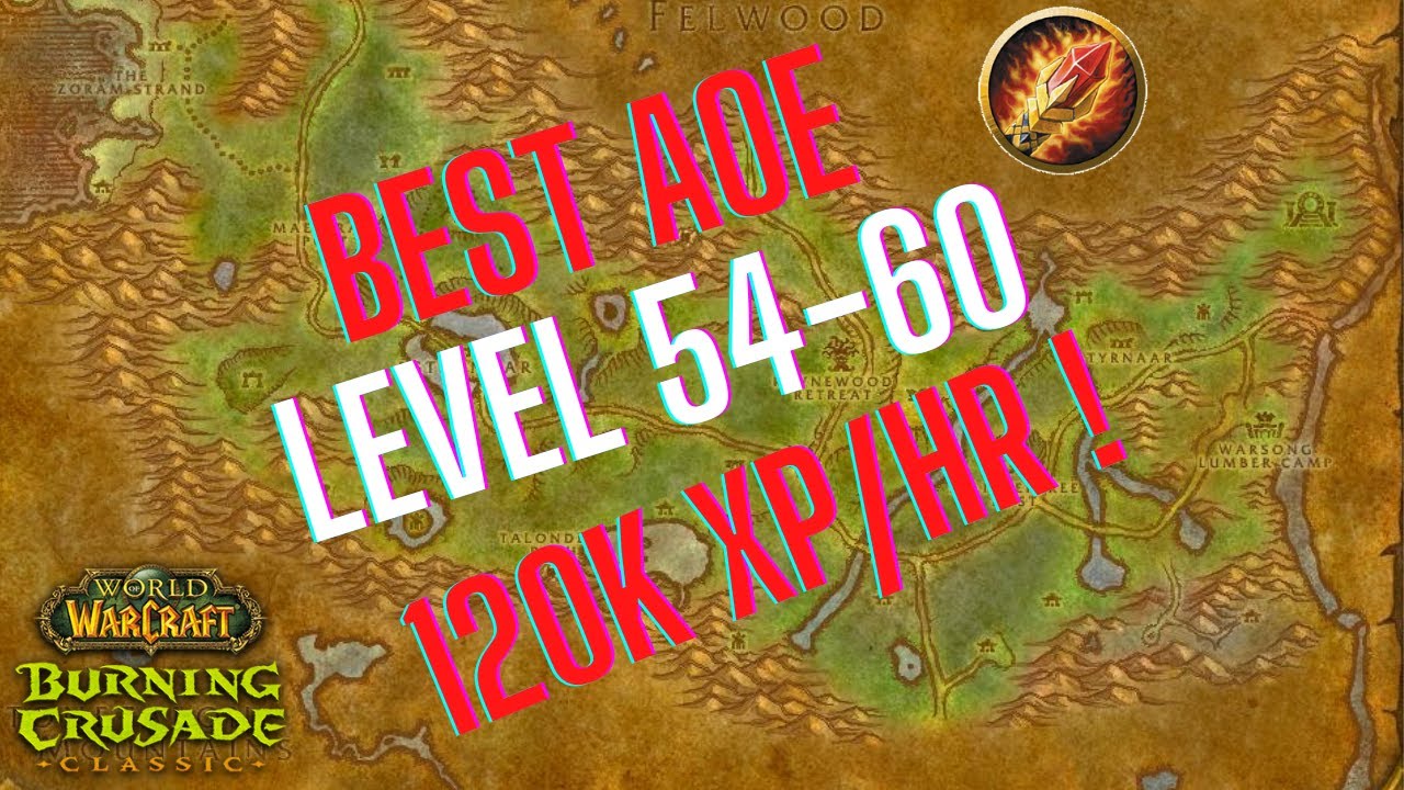WoW Classic - BEST 54-58 Mage AOE Spot for the Alliance ( Good XP ...
