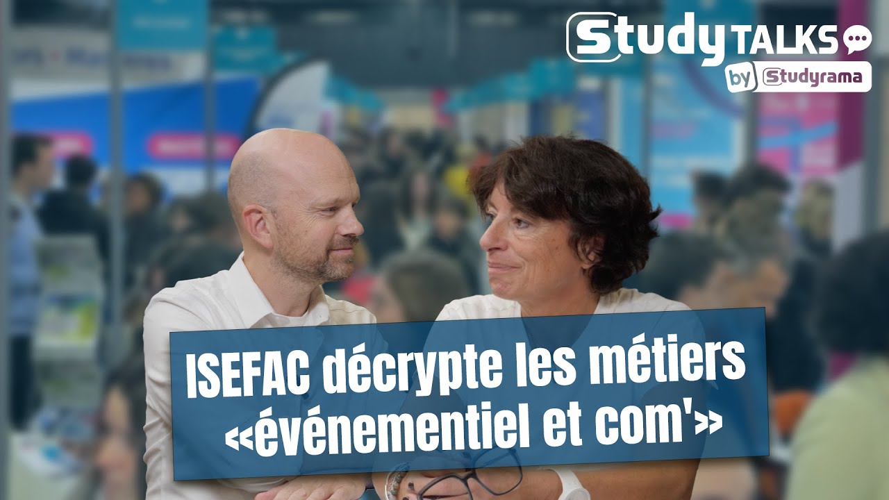 Décryptage des métiers "évènementiel et com'" avec ISEFAC - YouTube