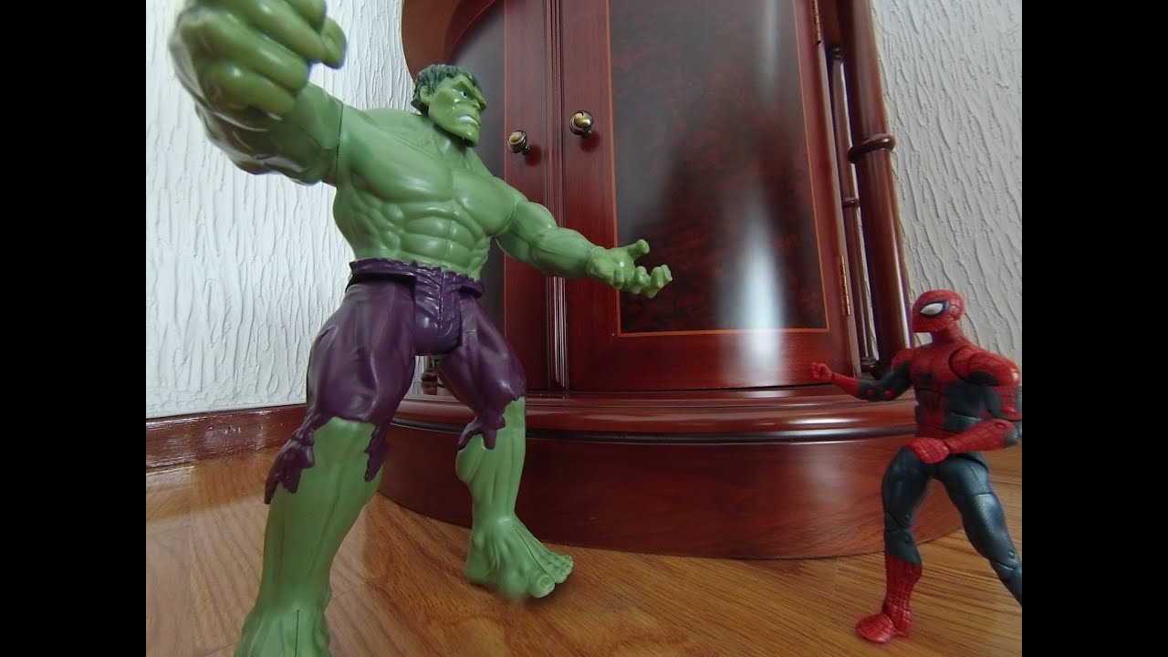 Spider Man VS Hulk The Ultimate Fight - YouTube