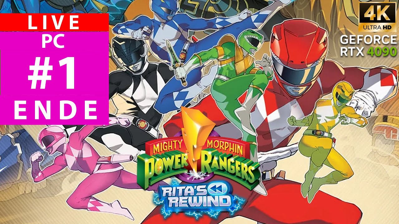 [LIVE] PC l MIGHTY MORPHIN POWER RANGERS: RITA'S REWIND - 5 สีพิทักษ์โลก #1 [ENDE] - YouTube