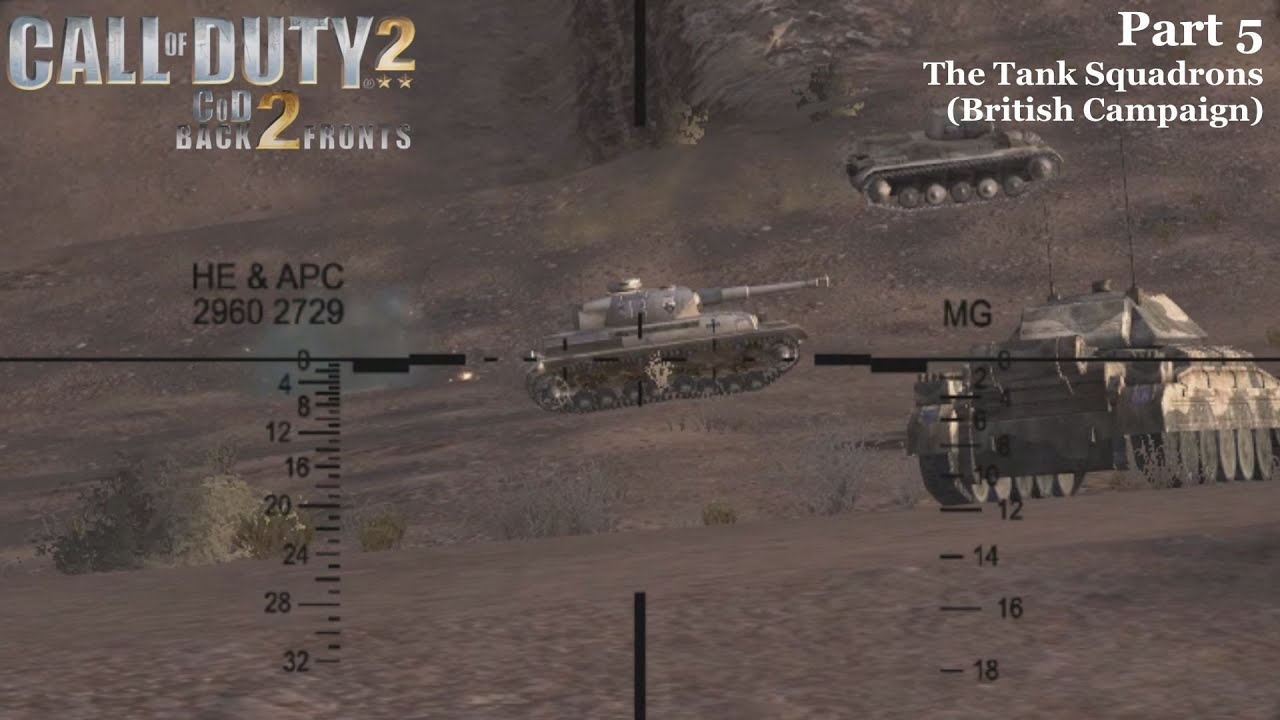 Call of Duty 2: Back2Fronts (PC, Mod, 2015) | The Tank Squadrons - YouTube