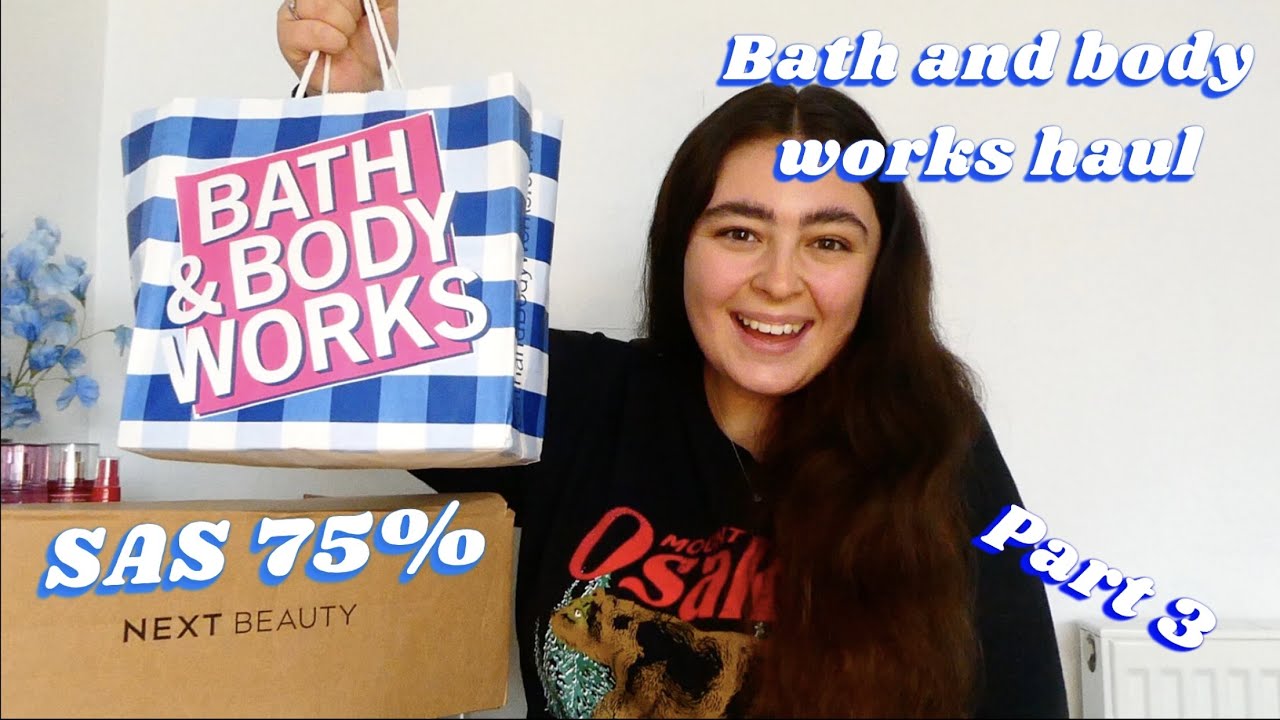 BATH AND BODY WORKS WINTER SAS HAUL NEXT UK PART 3 - YouTube