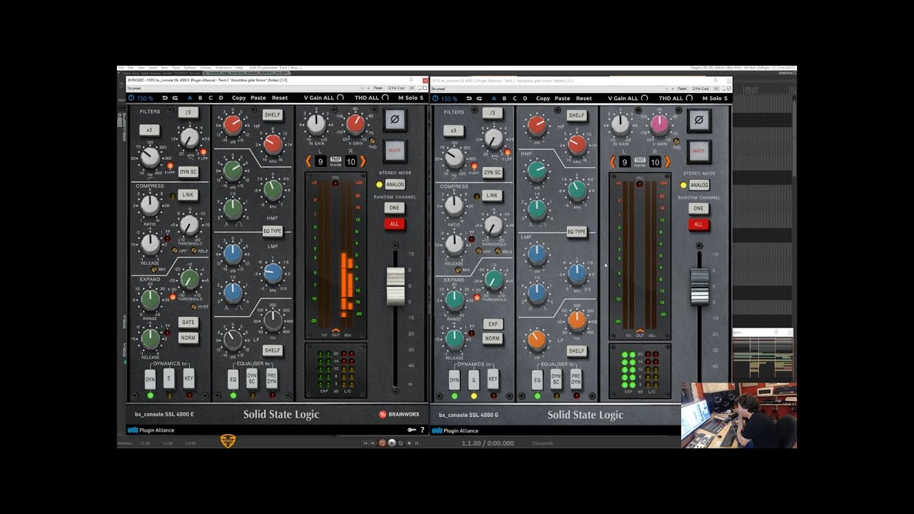 Plugin-bemutató: Brainworx SSL E, G channel strip plugin bemutatása ...