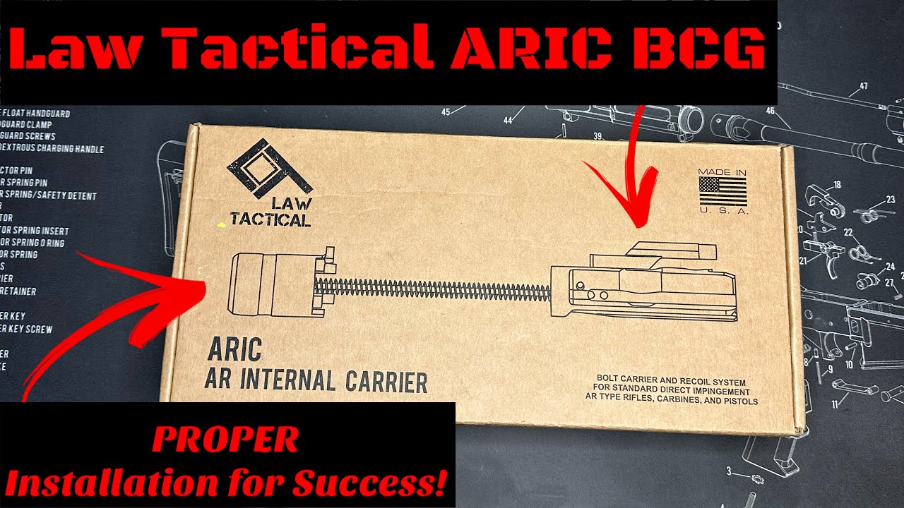 How to Install & Use LAW Tactical ARIC BCG - YouTube