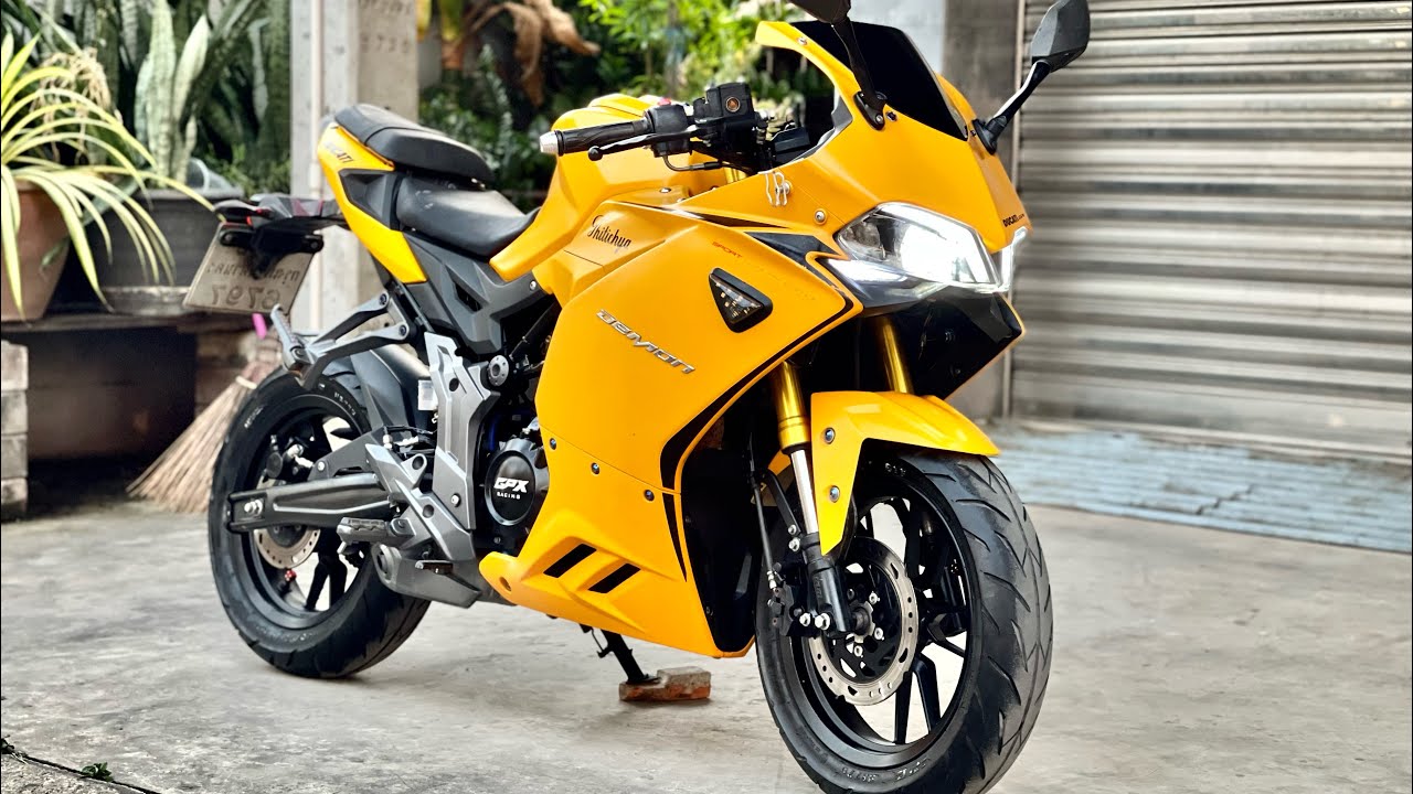 GPX DEMON GR150 2019 สภาพสวยมาก สีเหลือง ( 24,900.- เท่านั้น ) - YouTube