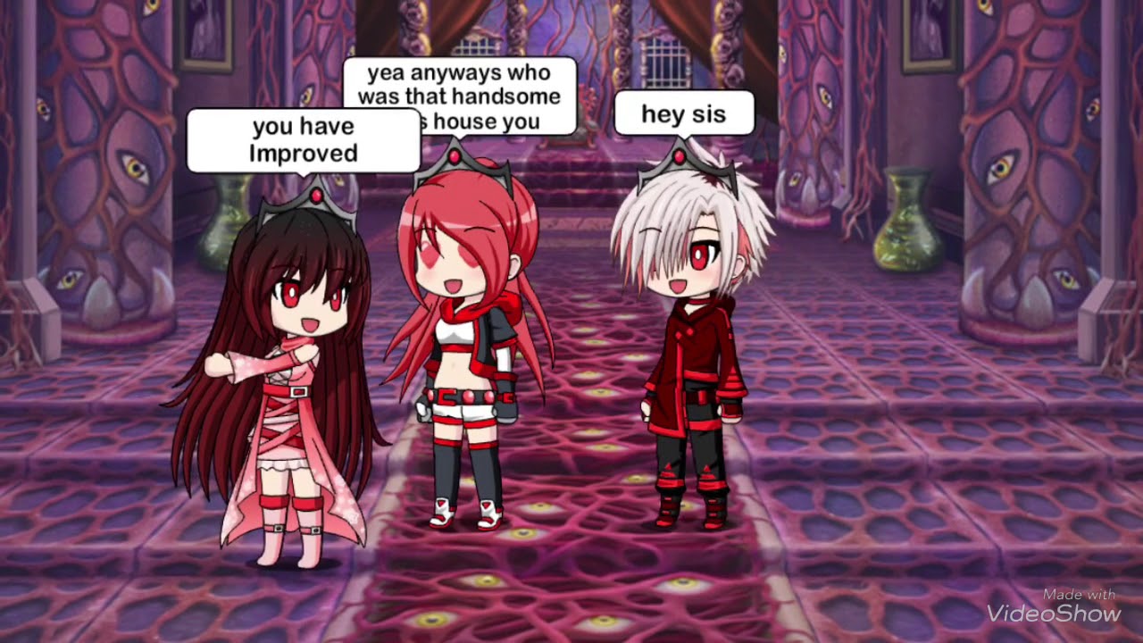 In love with a vampire princess part 2(gacha studio) - YouTube
