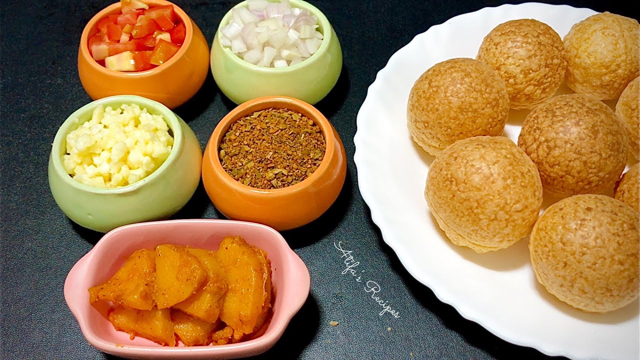 If You Love Pizza And Pani Puri Then You Will Watch This Recipe | Atifa ...