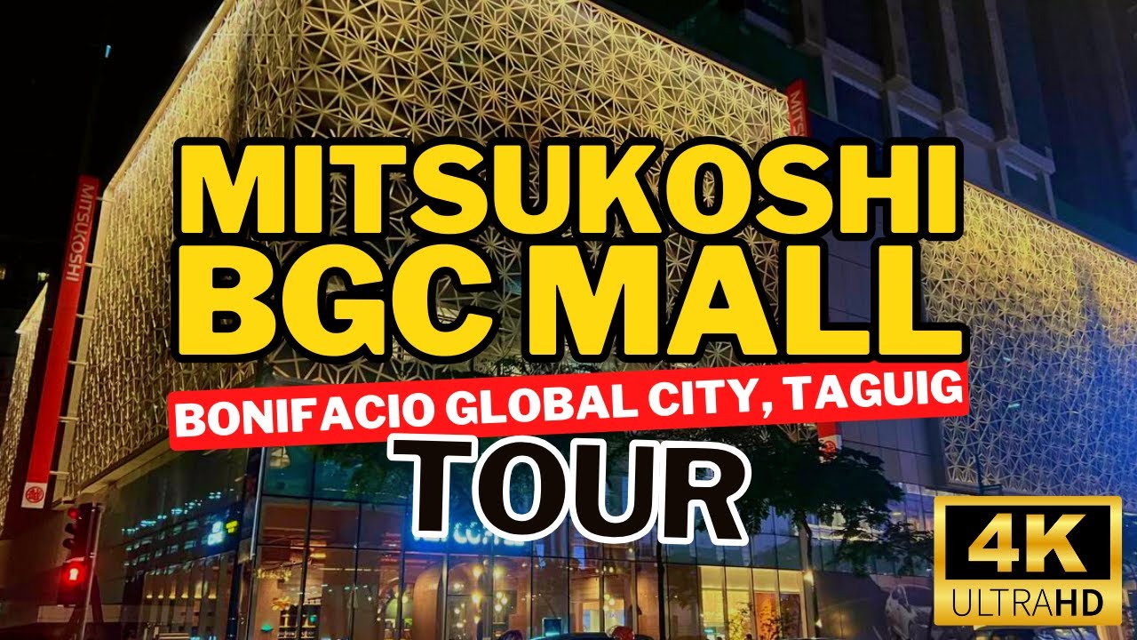 Explore Japan in Manila MITSUKOSHI MALL BGC Walking Tour 2023 | Taguig ...