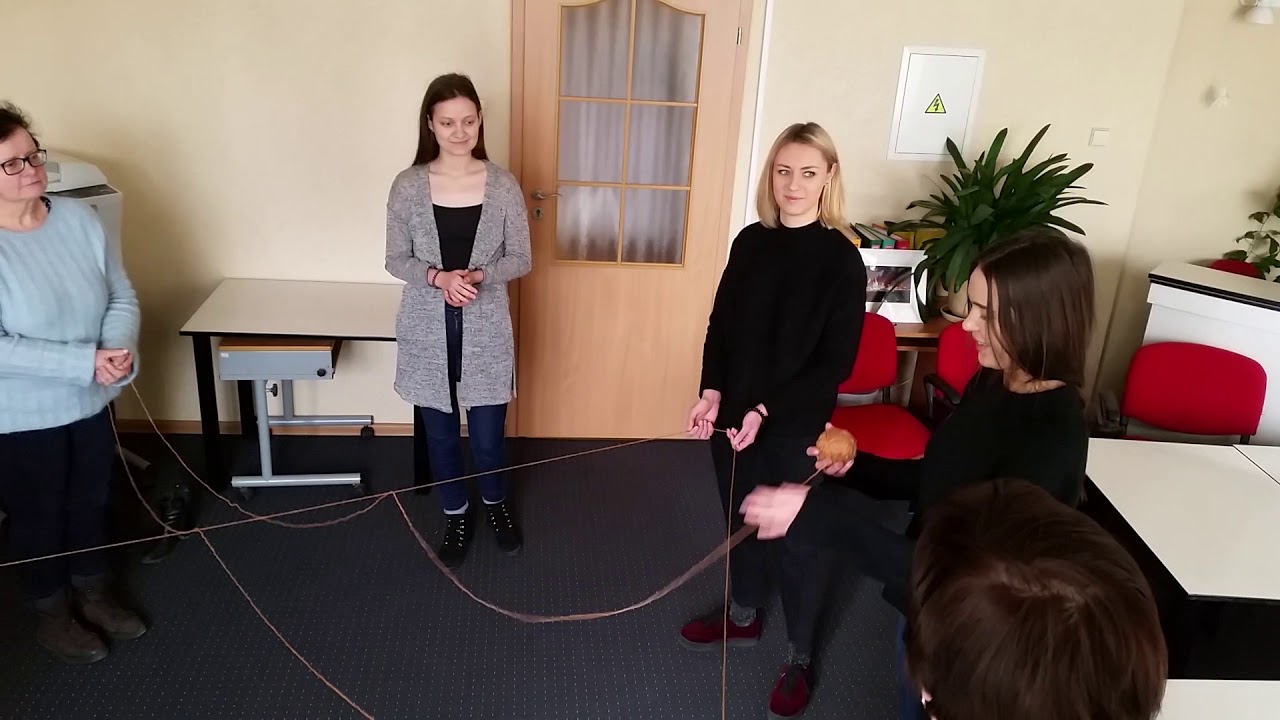 EMPOWER ice breaker exercise Spiders Web - YouTube
