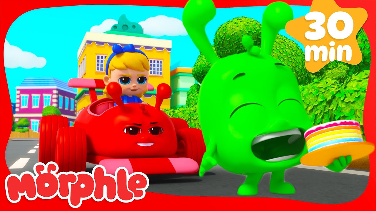 Morphle & Orphle Cake Race | Morphle TV - YouTube