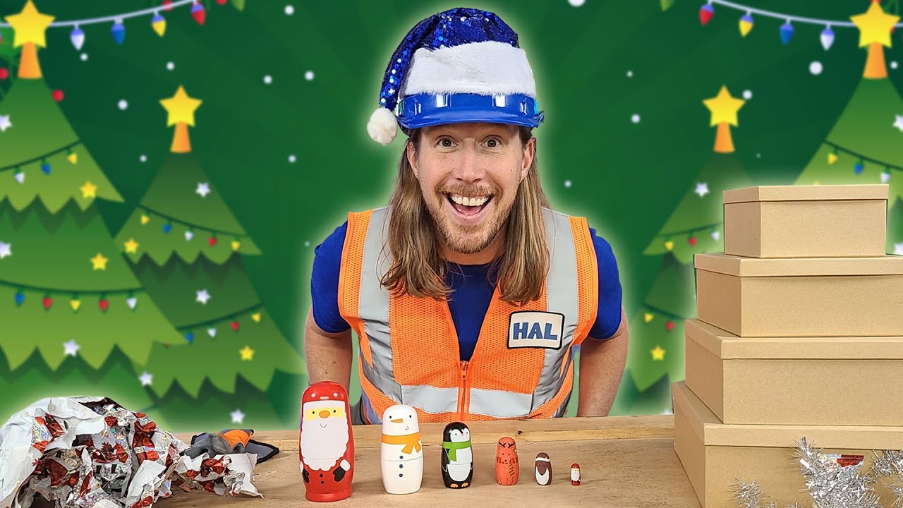Holiday Fun with Handyman Hal | Tools for Toddlers | Christmas for Kids ...