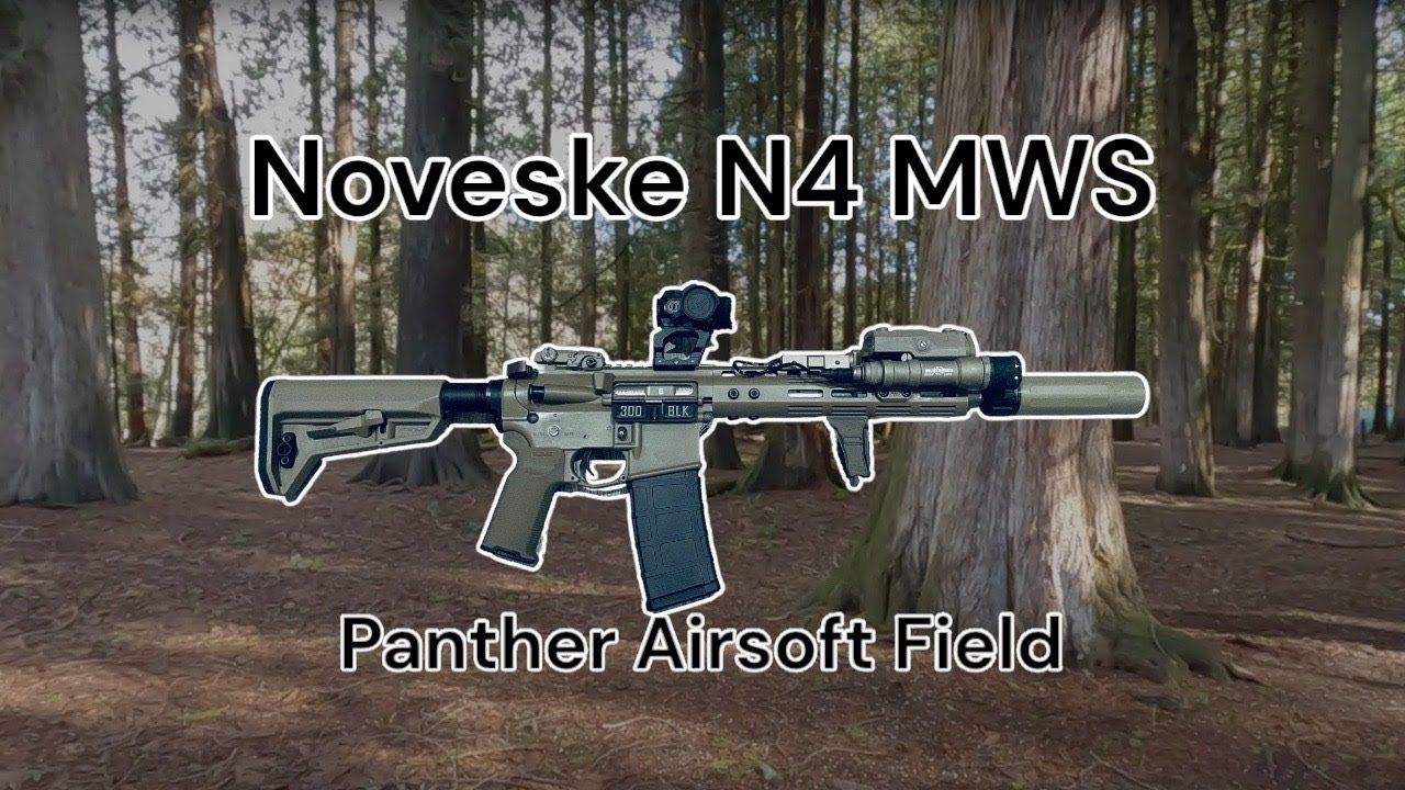 CQB and Forest Action w/ Noveske N4 MWS - YouTube