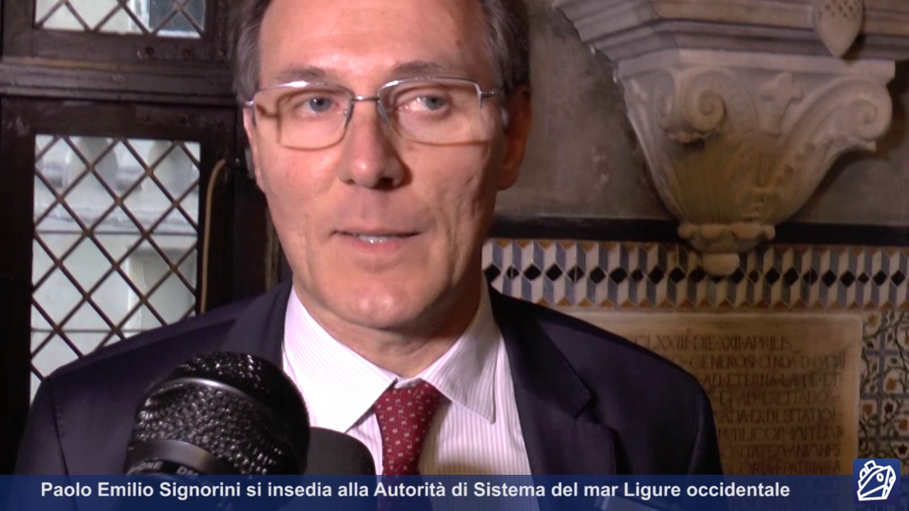 Paolo Emilio Signorini si insedia alla Autorità di Sistema portuale del ...