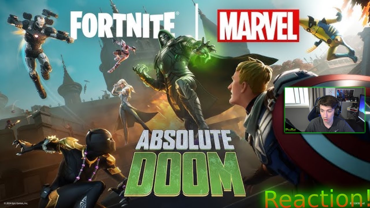 Absolute Doom Fortnite Trailer Reaction(Peak Fortnite) - YouTube