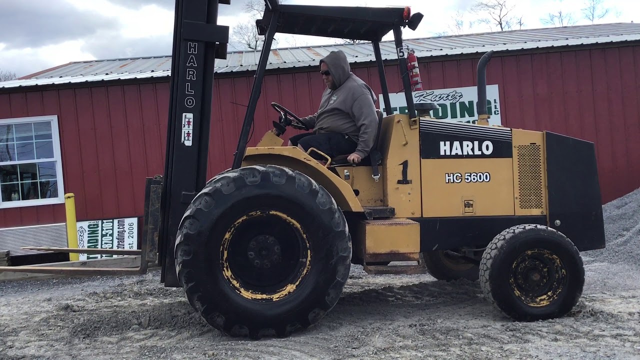 HARLO HC5600 FORLIFT - YouTube