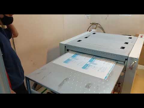 Output CTP (Computer-to-Plate) Offset Printing - YouTube