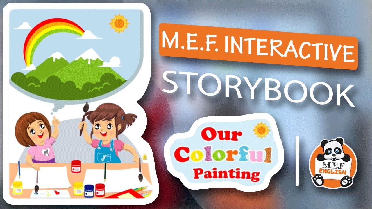 Colors Colour Mixing M.E.F. Interactive Stories - YouTube