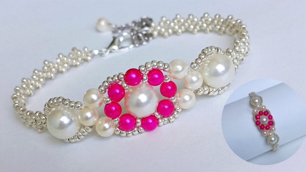 Bracelet || beautiful bracelet making at home || bracelet making with ...