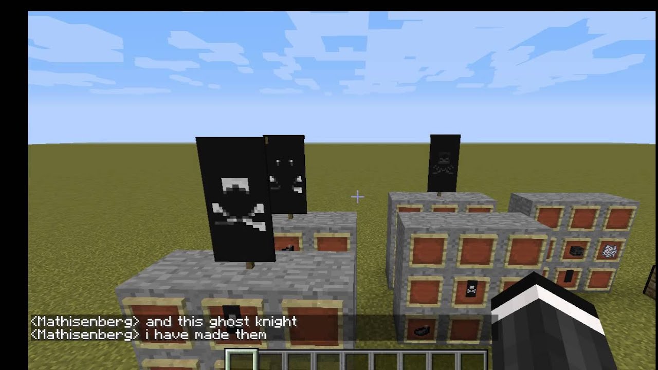 Minecraft Banners - Vampire, Black Cat and Ghost Knight - YouTube