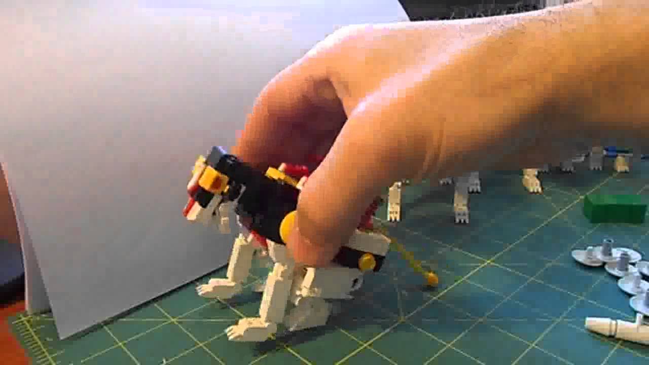 Lego voltron mini 百獣王ゴライオン 2/10 - YouTube