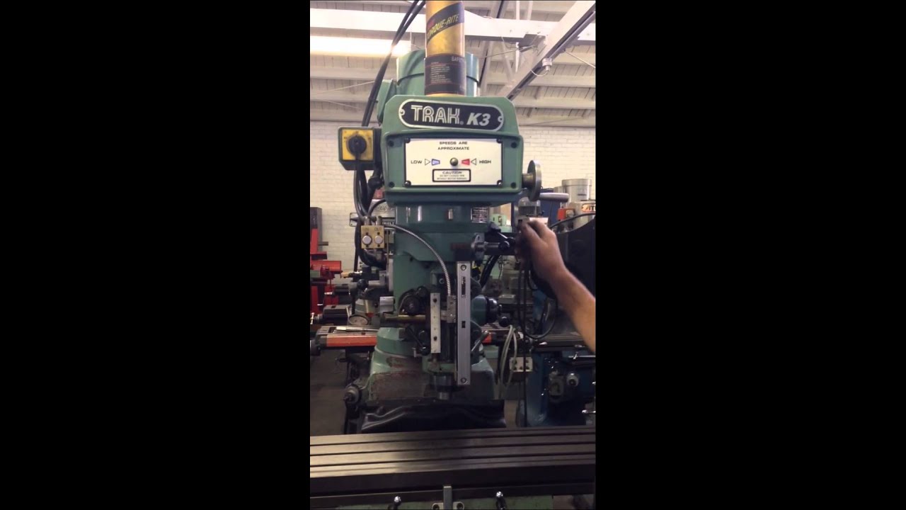Southwest Industries Trak K3 CNC Vertical Milling Machine - YouTube
