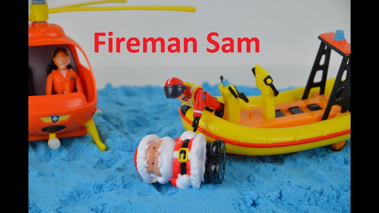Fireman Sam Episode Saving Santa Ocean Rescue Feuerwehrmann Sam - YouTube