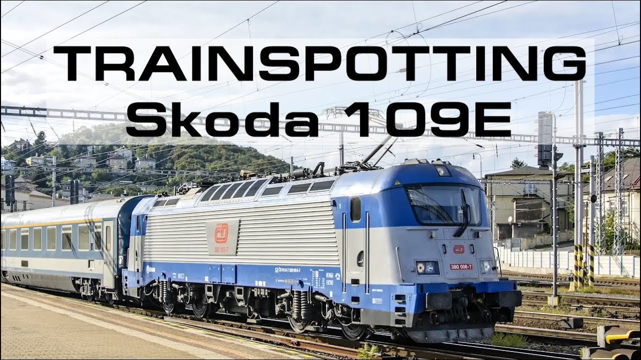 Trainspotting (EU) - Škoda 109E locomotives at different locations in ...