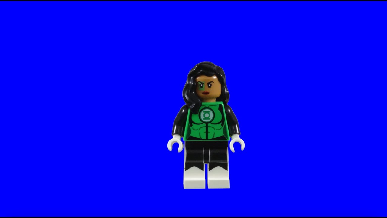 LEGO Green Lantern Jessica Cruz Minifigure Polybag 30617 Stop Motion ...