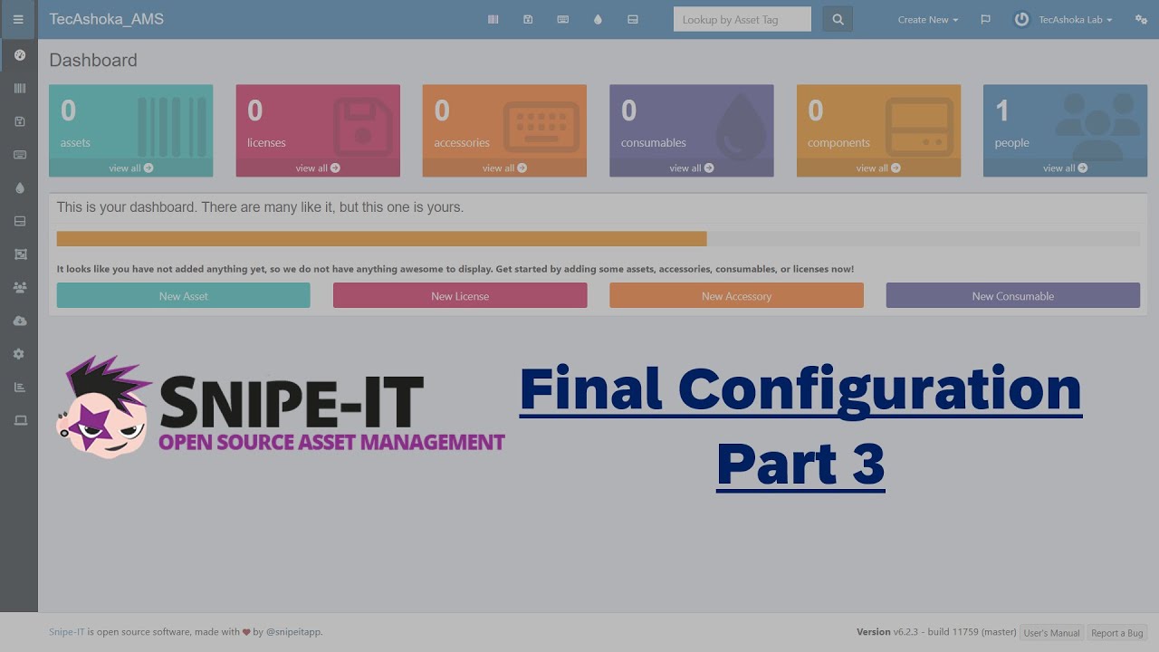 Software Installation and Final Configuration | Free Asset Management ...