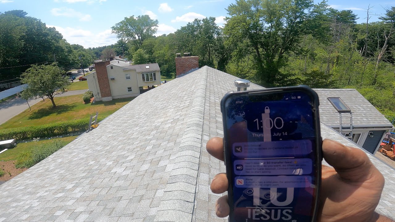 17 square Roof strip, shingle by 1:00 o’clock :6 workers, How to work ...