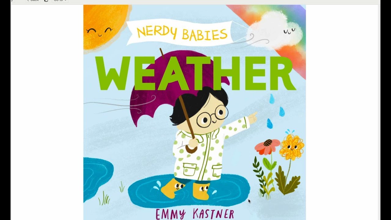 Nerdy Babies WEATHER Read Aloud for Kids - YouTube