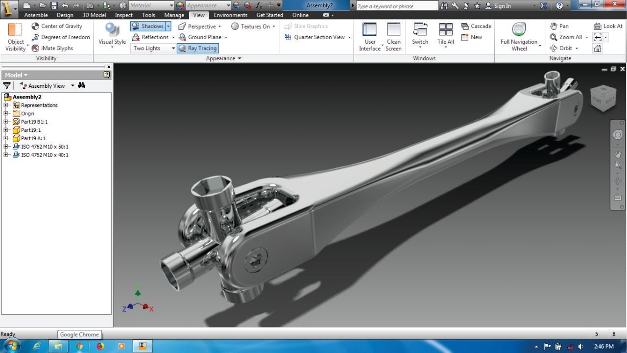 Multi Function Socket Wrench Speed Build Autodesk Inventor