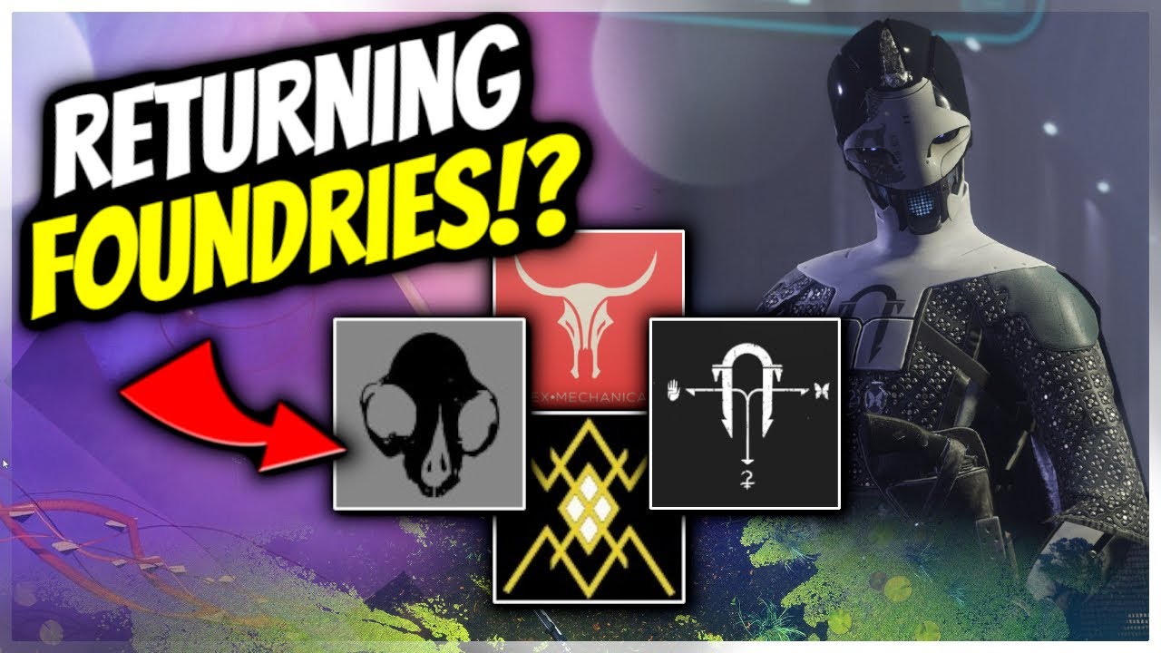 Every Destiny 2 Secret Weapon Foundry EXPLAINED! - YouTube