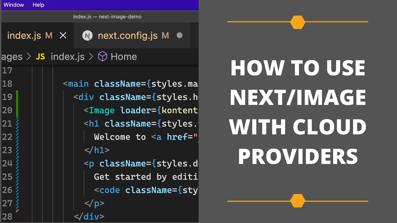 How to use next/image with cloud providers - YouTube