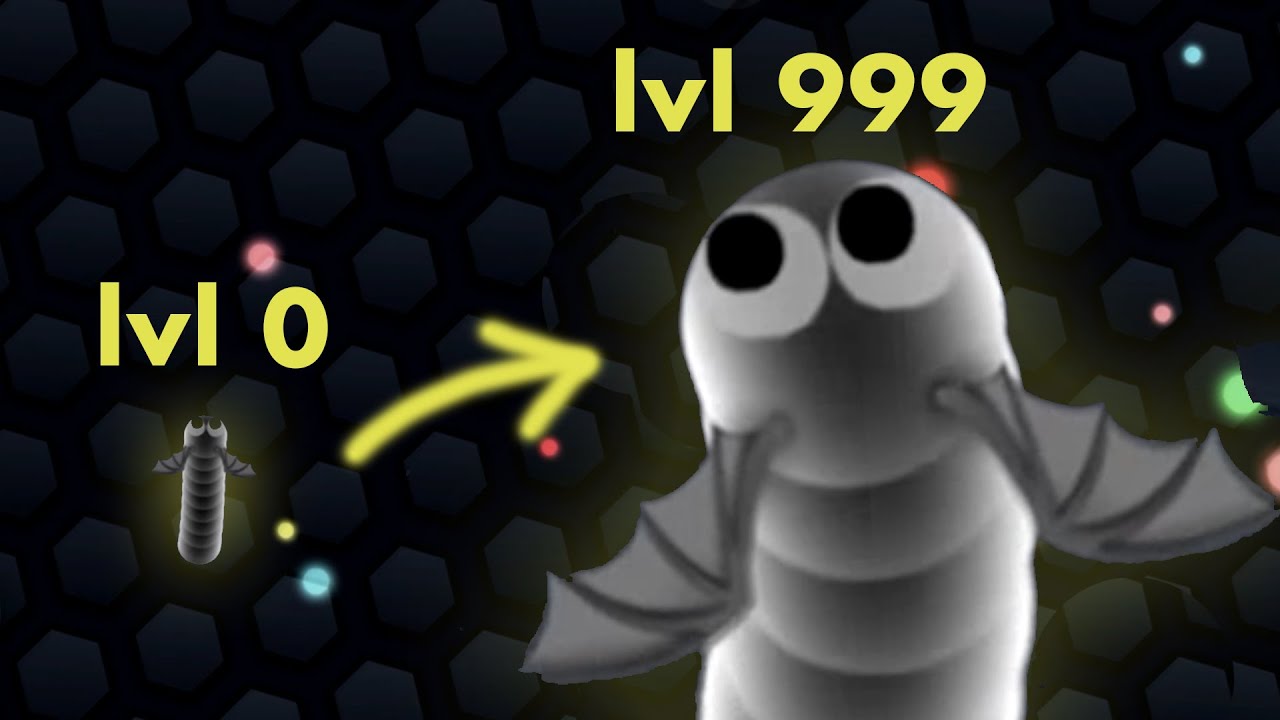 Level 0 to 100 in Slitherio - YouTube