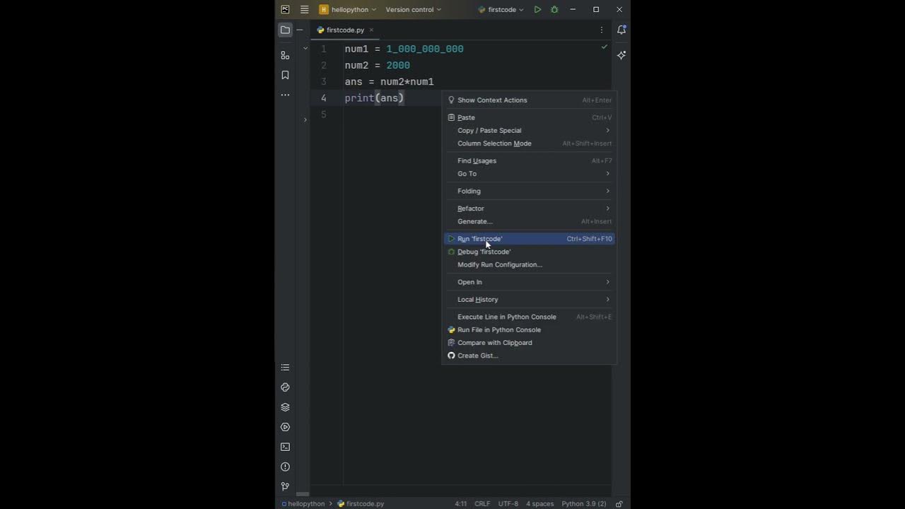 【1分钟学python】提高整数可读性的小技巧 编程 Python Pythonprogramming Shadyyyds Youtube