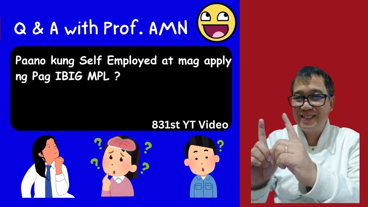 Paano kung Self Employed at mag apply ng Pag-IBIG MPL? - YouTube