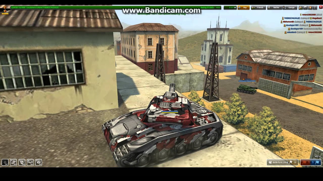 Tanki online Thunder m2 and Hornet m2 - YouTube