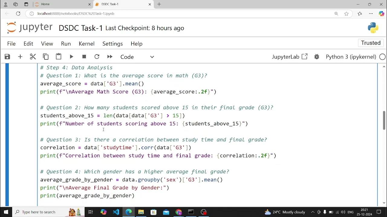 Data Analysisdata Science Task 1 25 December Youtube