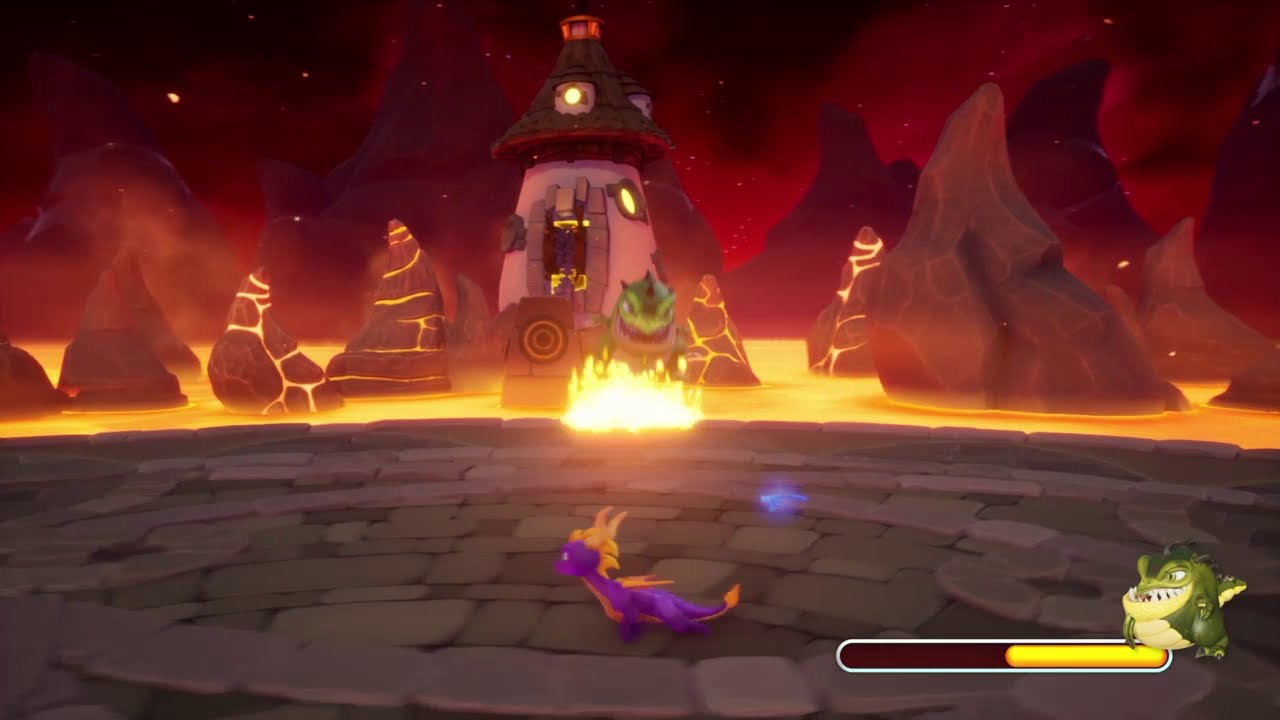 Spyro 3 Year of the Dragon Buzz Boss Fight - YouTube