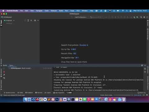 Android studio - import code source - YouTube
