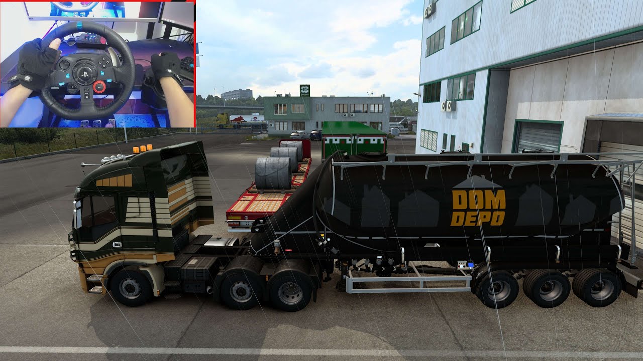 Euro Truck Simulator 2 Đầu Kéo Iveco Stralis 560 Chở Xi Măng Từ